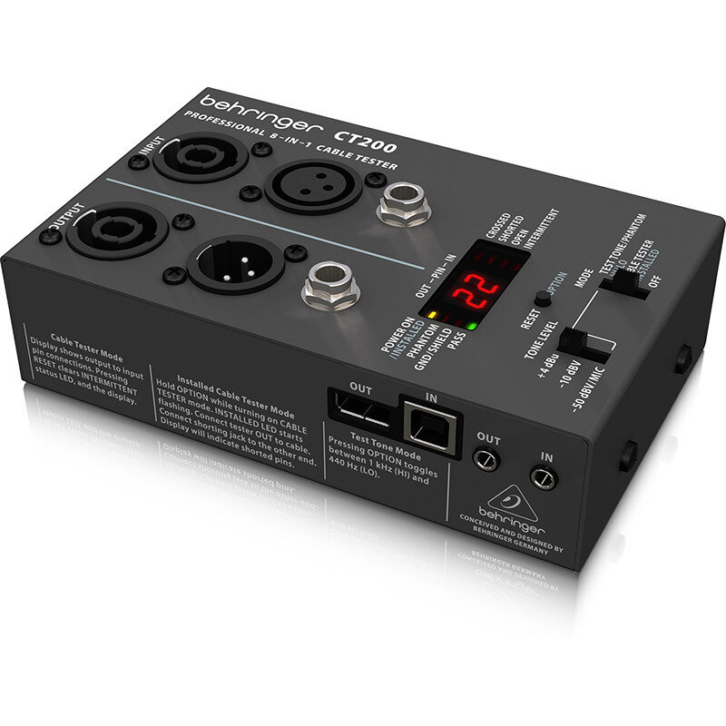 Кабельный тестер BEHRINGER CT200