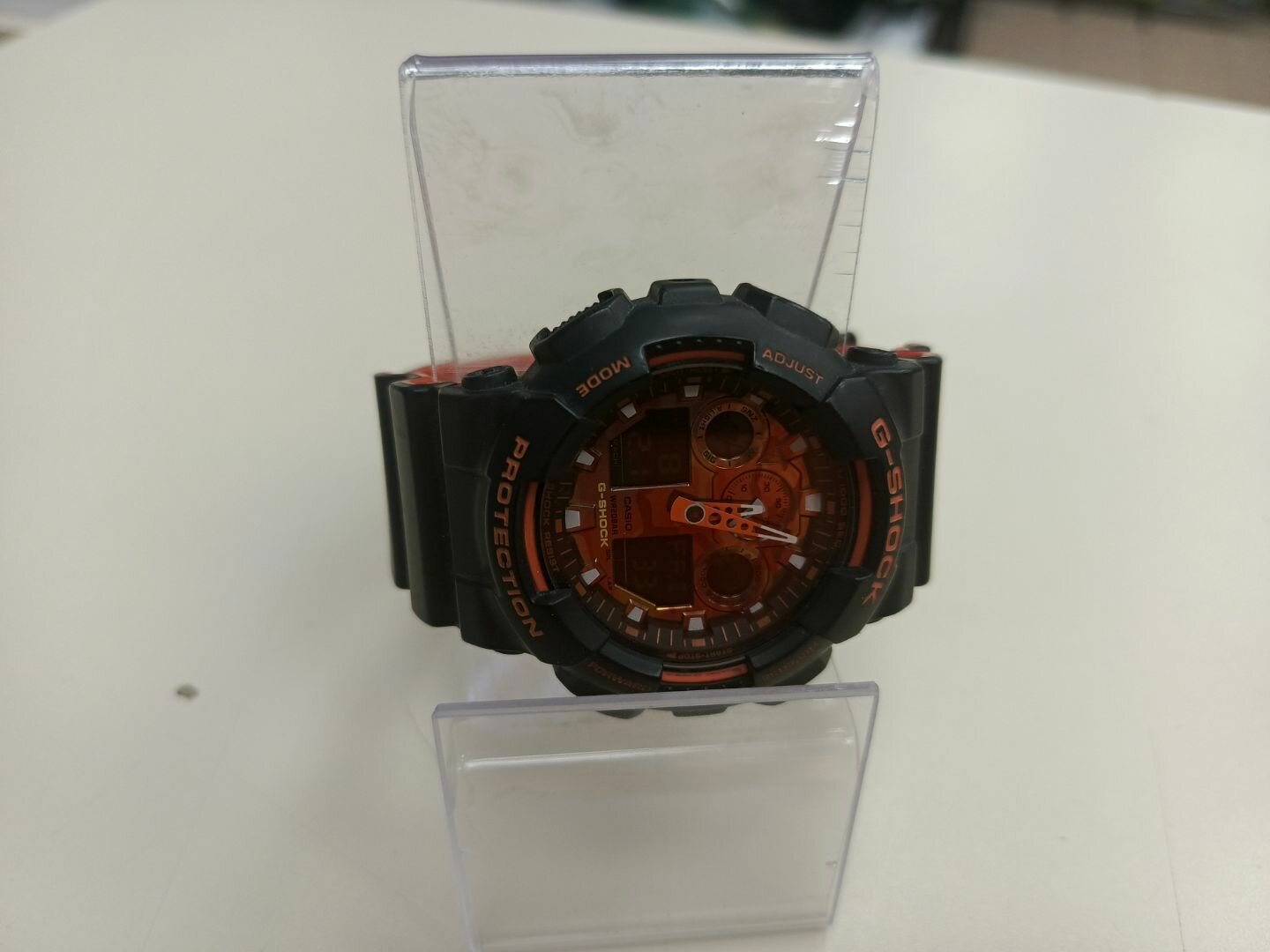 Наручные часы CASIO G-Shock, черный,Б/У,Уценка