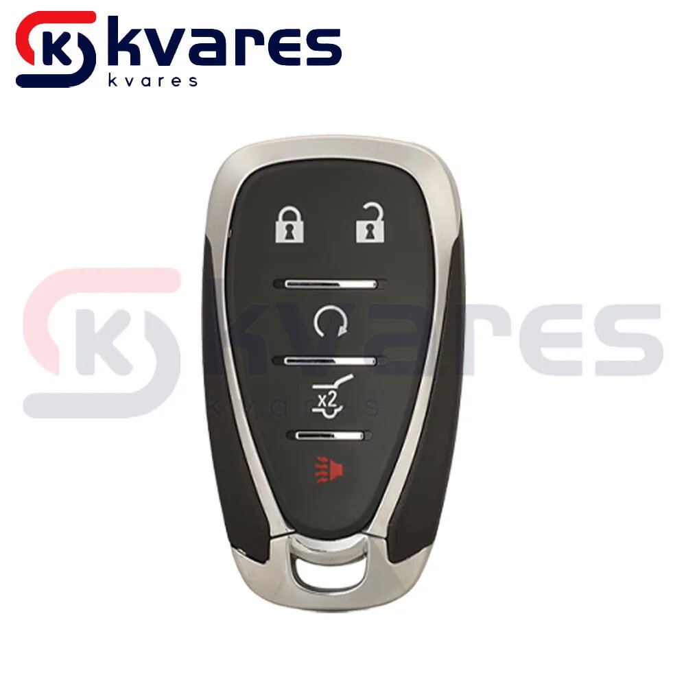 Корпус ключа для Chevrolet 5 кнопок, черный