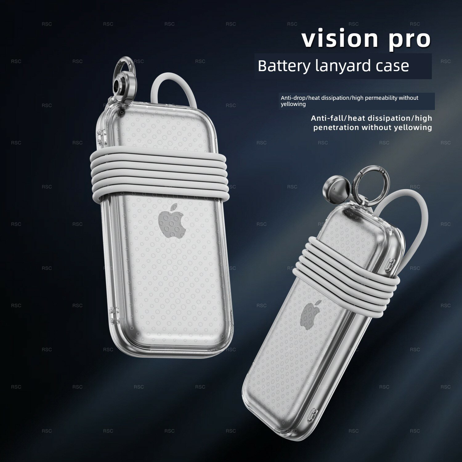 Подходит для цифровой сумки-чехла Apple Vision Pro VR, защитный кейс для смарт-устройства, крепящегося на голову.