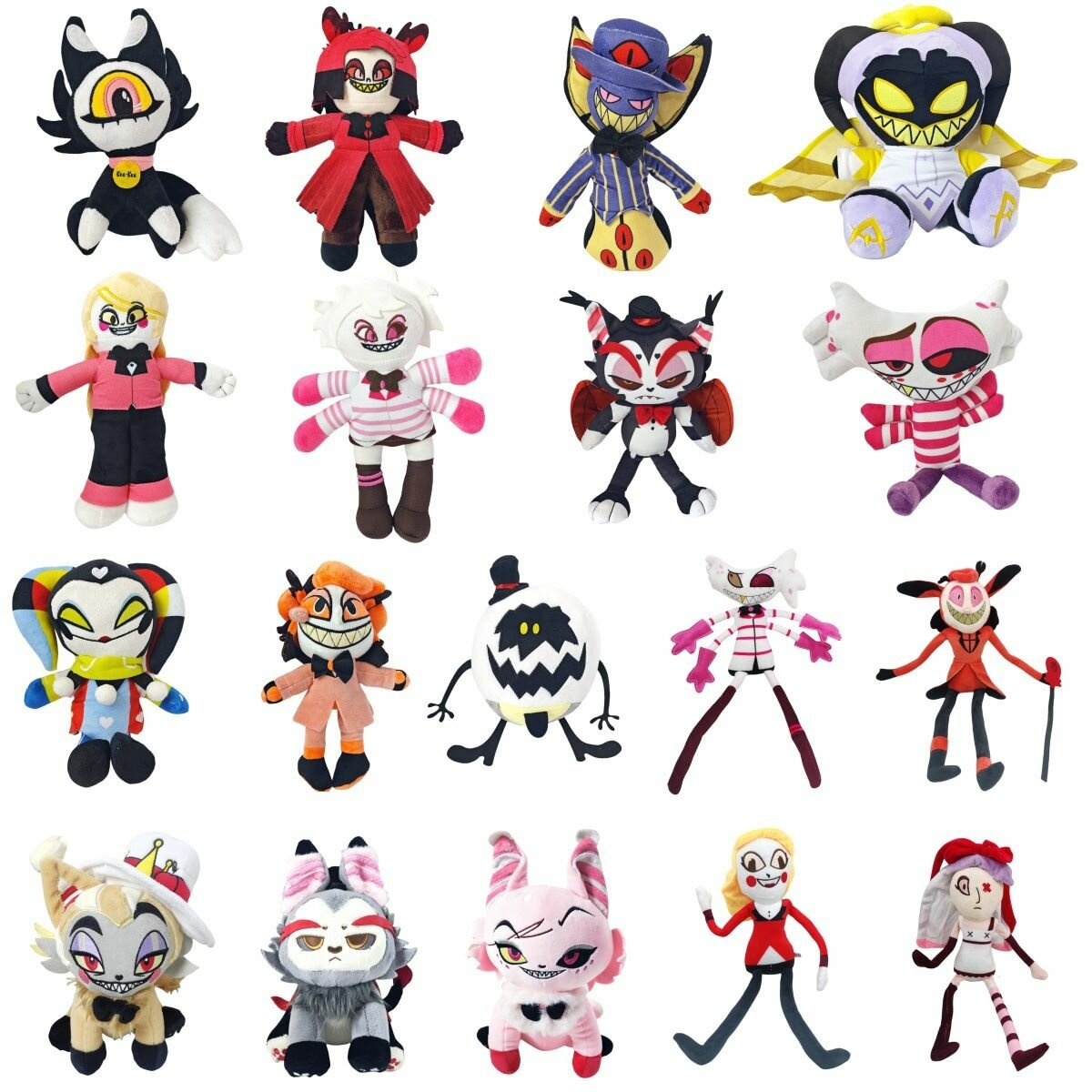 Мягкая игрушка Отель Хазбин / Hazbin Hotel - husk / 30cm