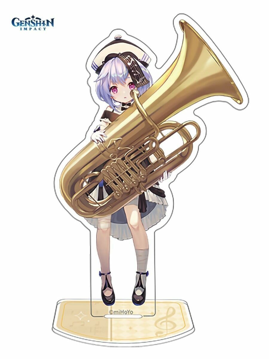 Акриловая фигурка Genshin Concert Melodies of an Endless Journey Character Acrylic Stand Qiqi 6974096538614