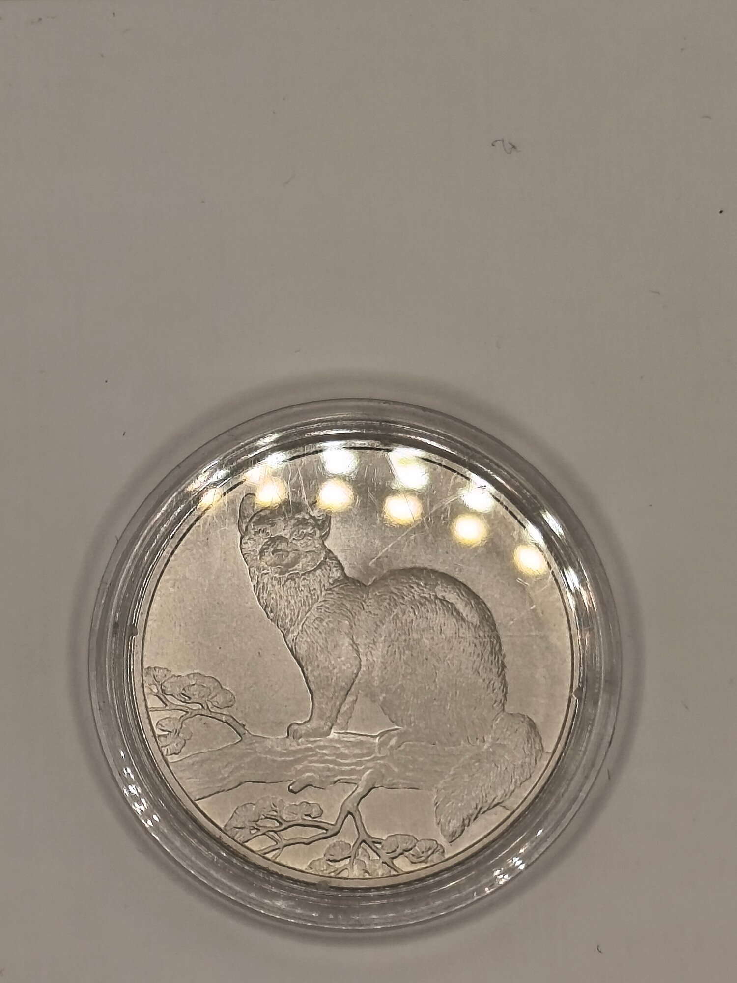 Монета РФ. 3 рубля. 1995. ММД. Сохраним наш мир #04. Соболь. Ag 925. BU. UNC. Тираж: до 1.000.000