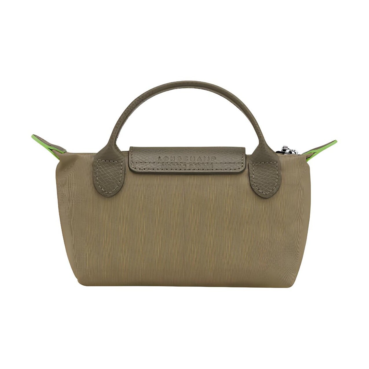 Сумка Longchamp Le Pliage Green, фактура матовая — фото 1