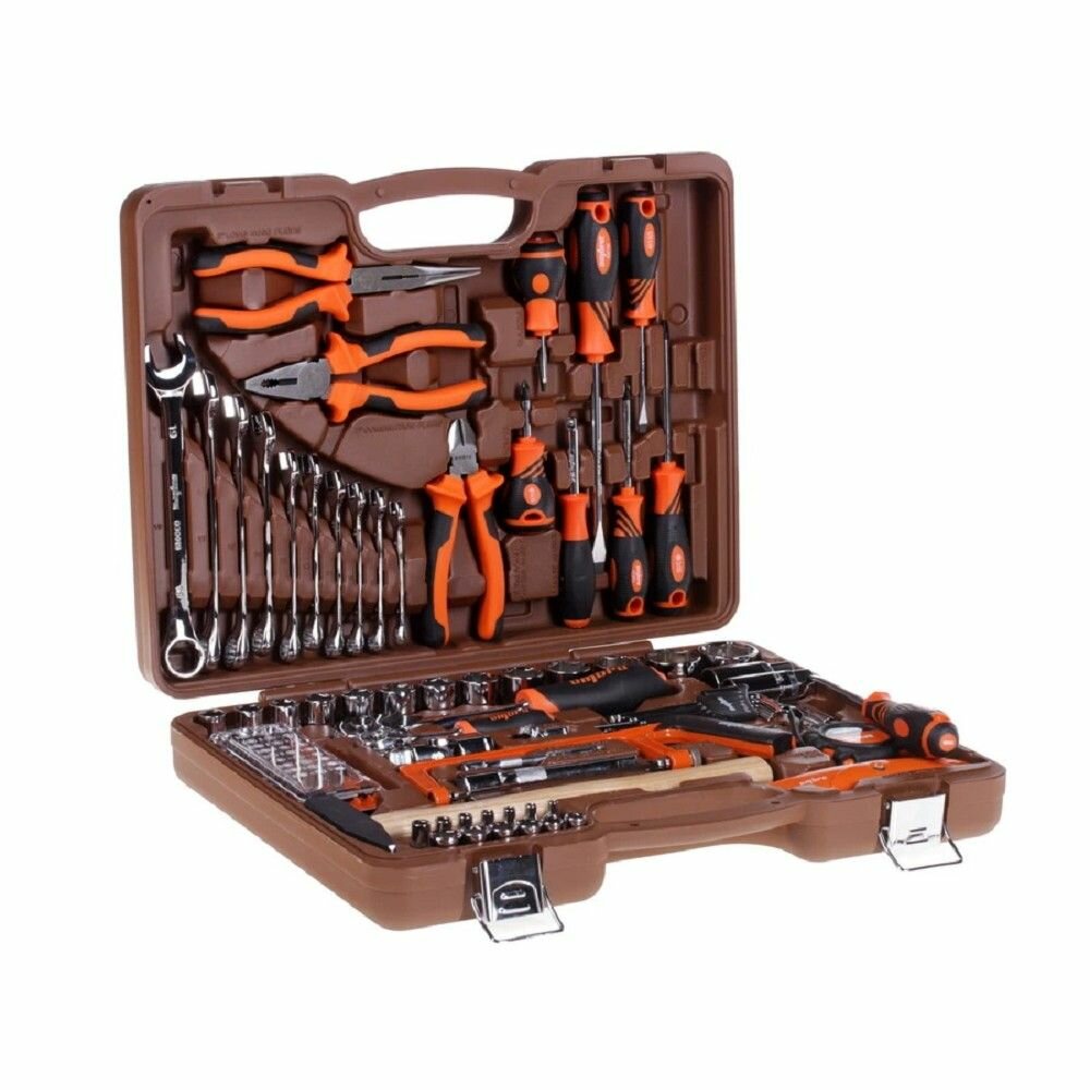 OMBRA Набор инструмента универсальный OMT101S, 101 предмет, чёрный, оранжевый