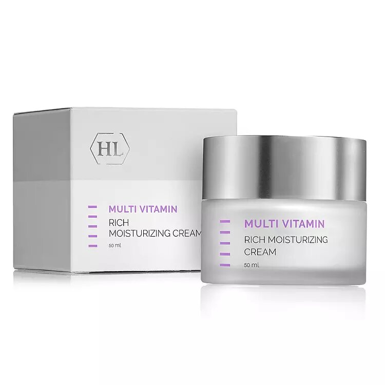 Увлажняющий крем с активной комбинацией витаминов MULTI VITAMIN RICH MOISTURIZING CREAM, 50 мл