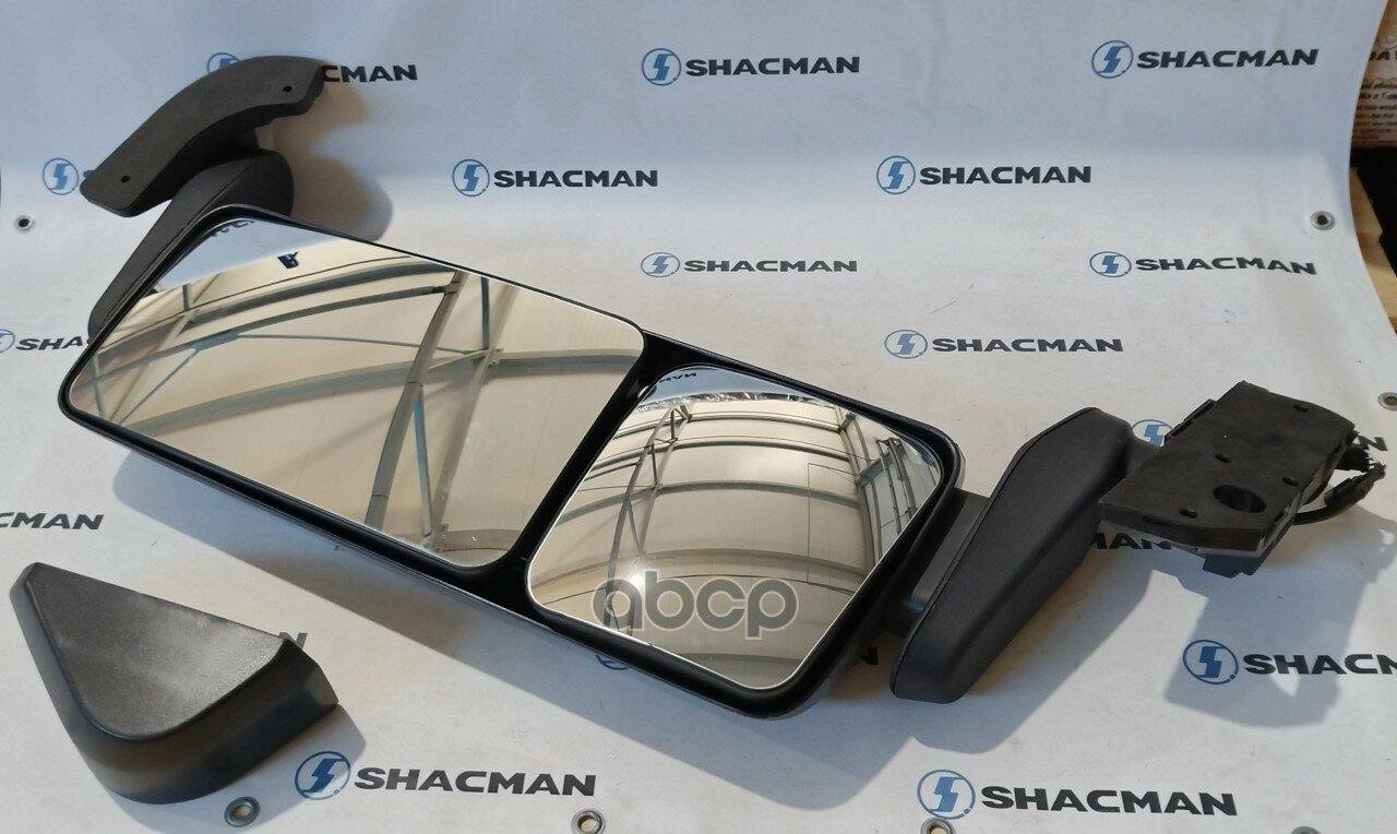 Зеркало боковое SHACMAN SHAANXI левое электрическое с подогревом OE Shacman арт. DZ14251770130