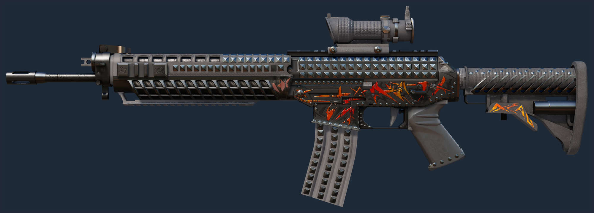 StatTrak™ SG 553 | Тяжёлый метал (Прямо с завода) Скины CS2 с быстрой автовыдачей steam trade