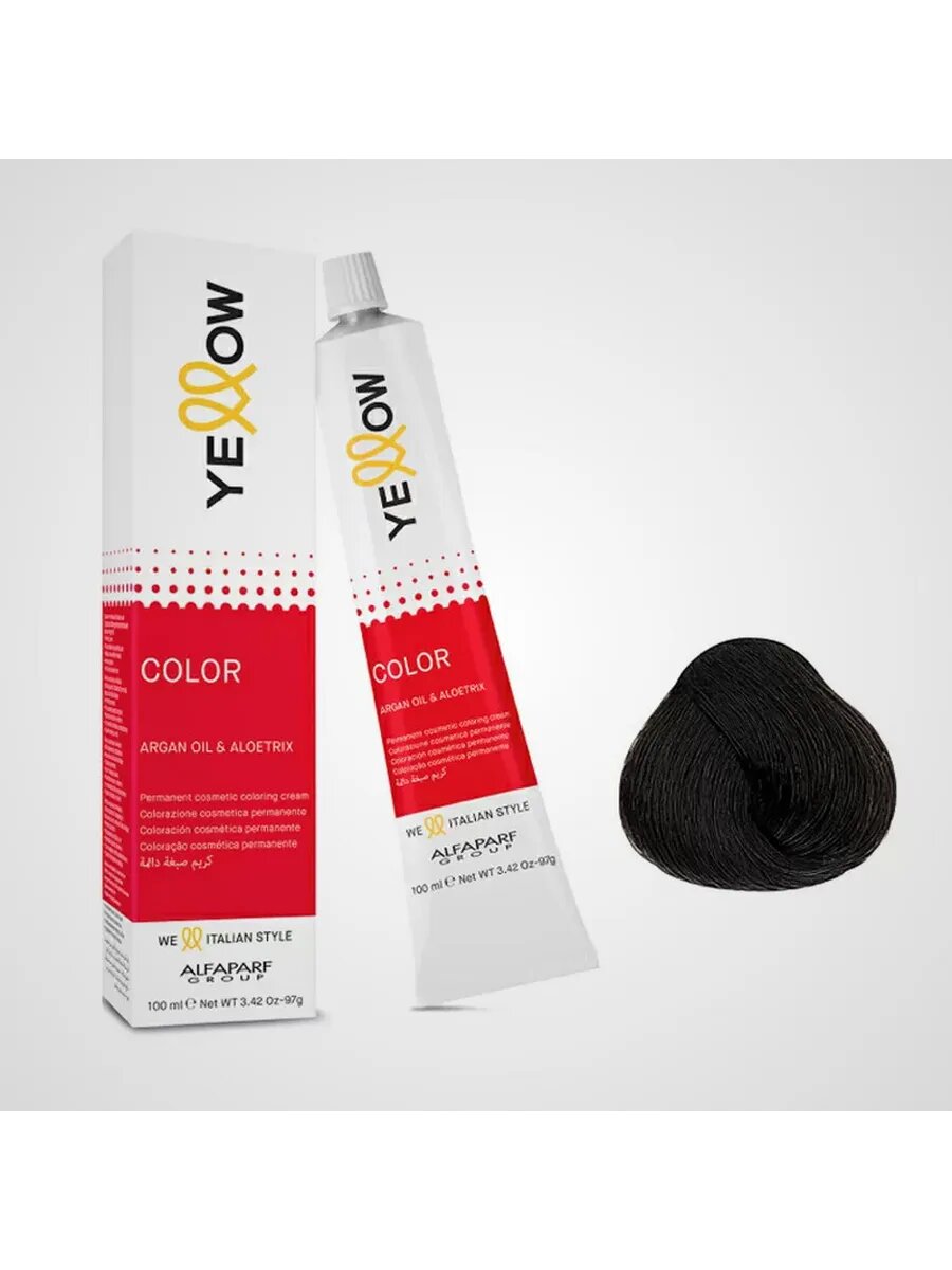 PROFESSIONAL Ye Color Permanent Coloring Cream Краска 100 мл