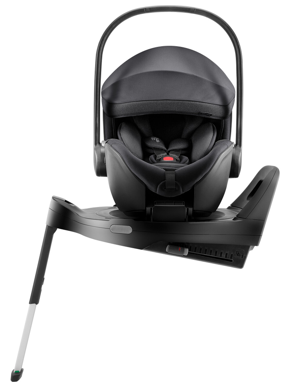 Автокресло 0+ Britax Roemer BABY-SAFE PRO + VARIO BASE 5Z, Стиль черный (style carbon black), от 0 до 15 месяцев, до 13 кг,(40-85см)