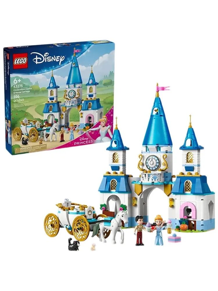 Disney series 43275 амок и карета Золушки Синди