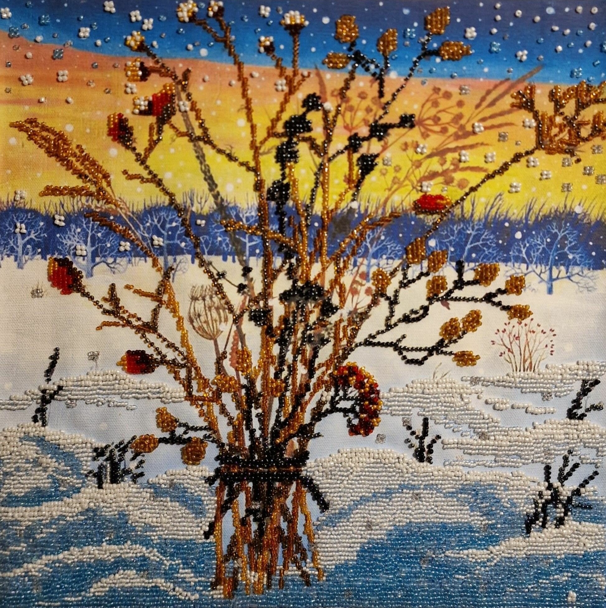 Зимний букет