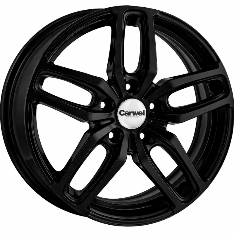 Диск колесный Carwel Виви 200 (Haval M6) 6,5x17 5x114,3 Dia64.1 ET50 цвет BK