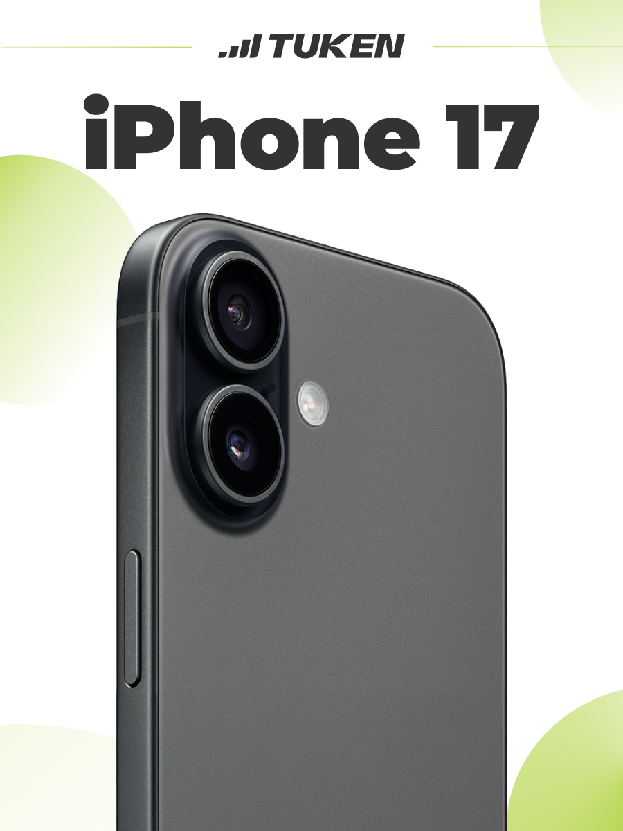 Смартфон Apple iPhone 17 256GB, Dual: eSim + eSim, Black (черный), без rustore / max, оригинал, new 2025