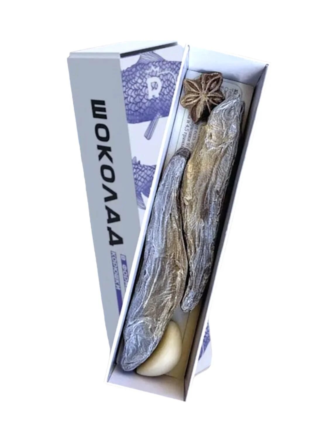Мини-набор Rubiscookies корюшка «Можно не ловить», шоколадный