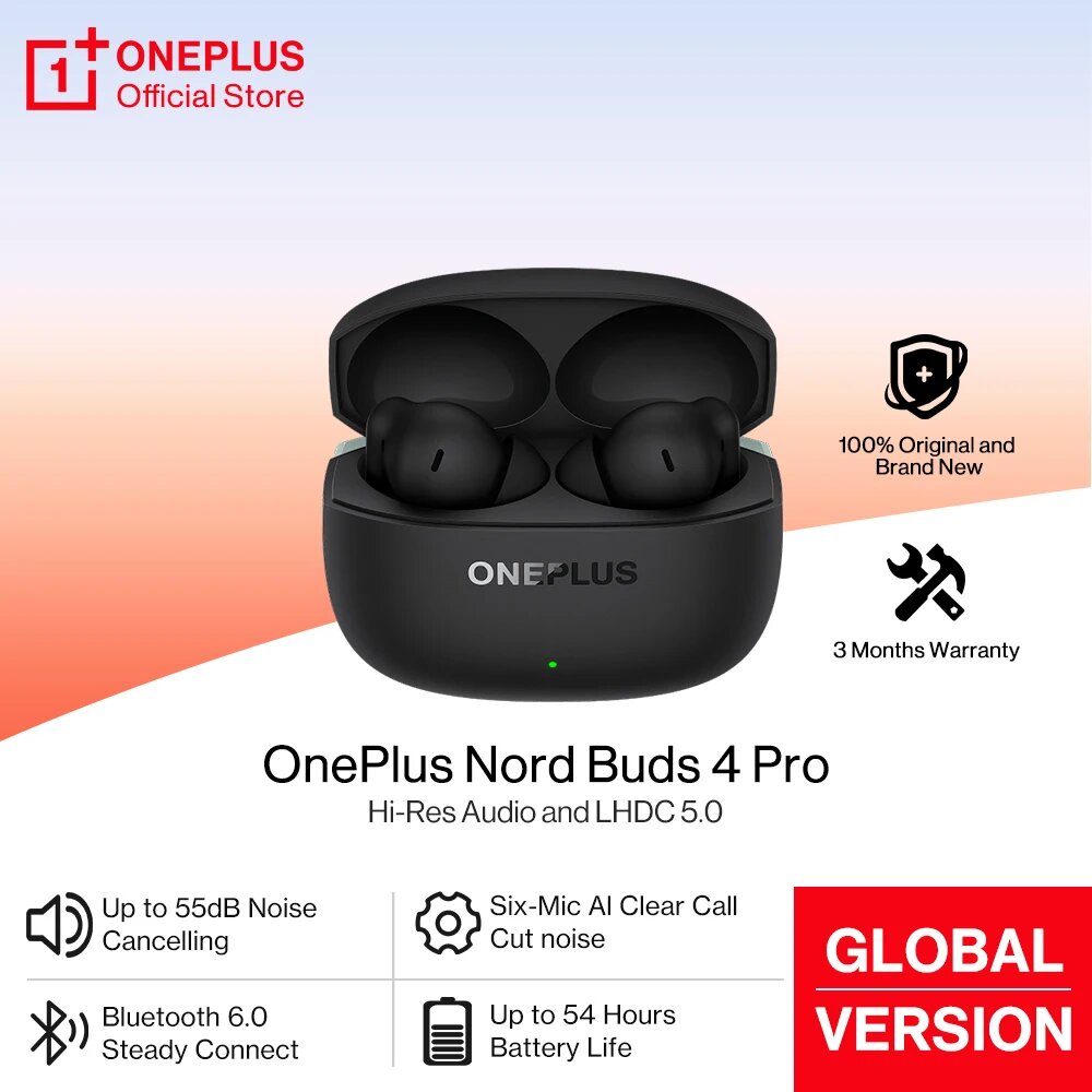 OnePlus Nord Buds 4 Pro Global Version беспроводные наушники