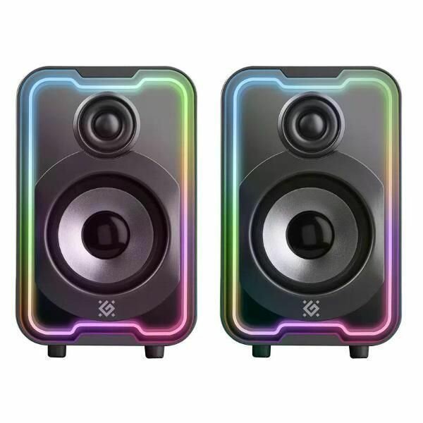 Колонки компьютерные Defender Solar 11 (Солар 11) 10Вт, BT/RGB, питание от USB