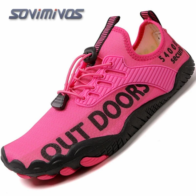 Розовые трекинговые кроссовки SOVIMIVOS, 37, K057-ROSE RED