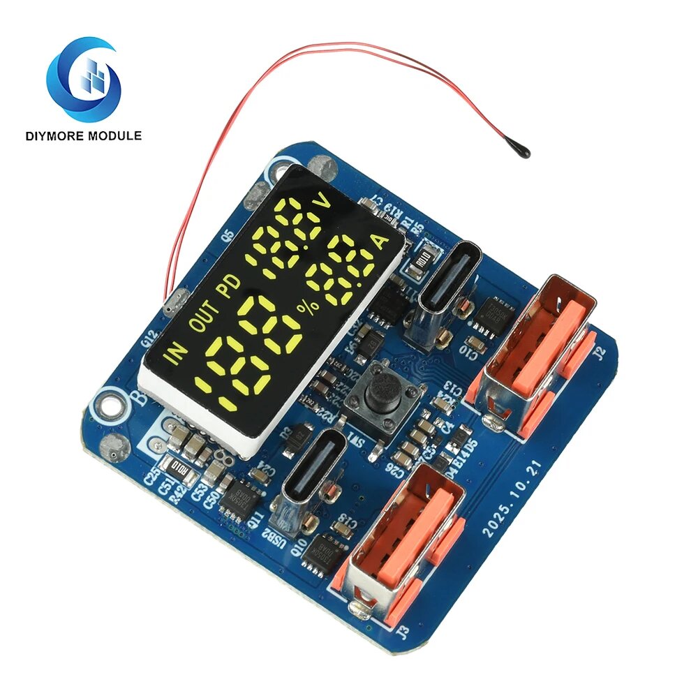 Модуль быстрой зарядки литиевой батареи DIYMORE 100W 4S 16.8V