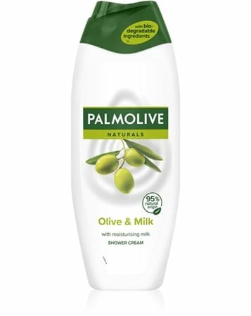 Средство для душа Palmolive Naturals Olive, кремовый гель с экстрактом оливы, 500 мл