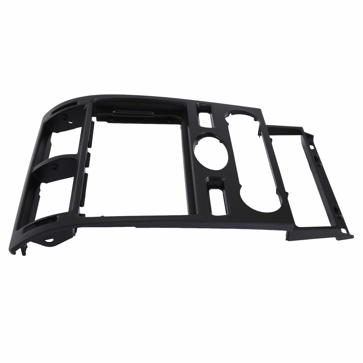 Автомобильная рамка DVD 2 DIN для Ford MONDEO 2004-2007, рамка панели для большого экрана, черный пластик, в салон