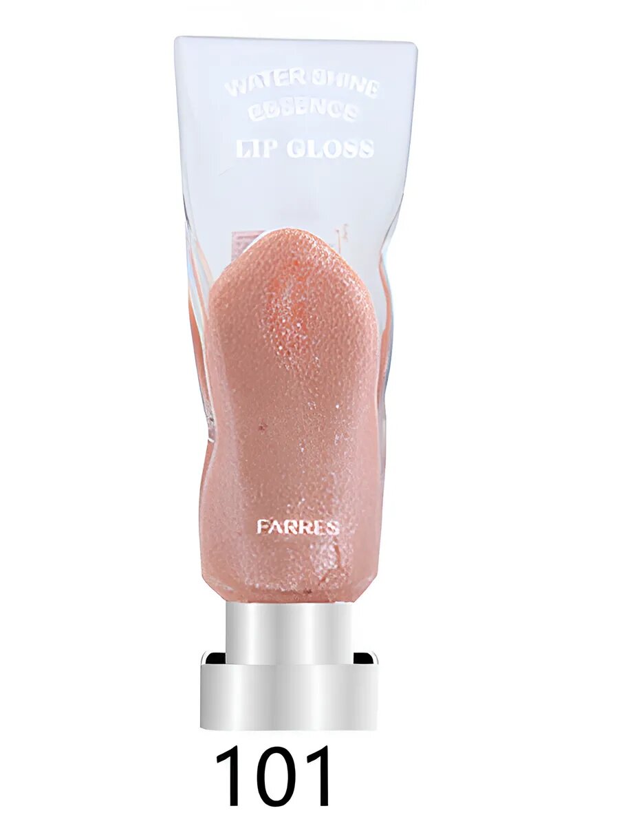 Блеск для губ Water shine essence 101, нежный абрикос