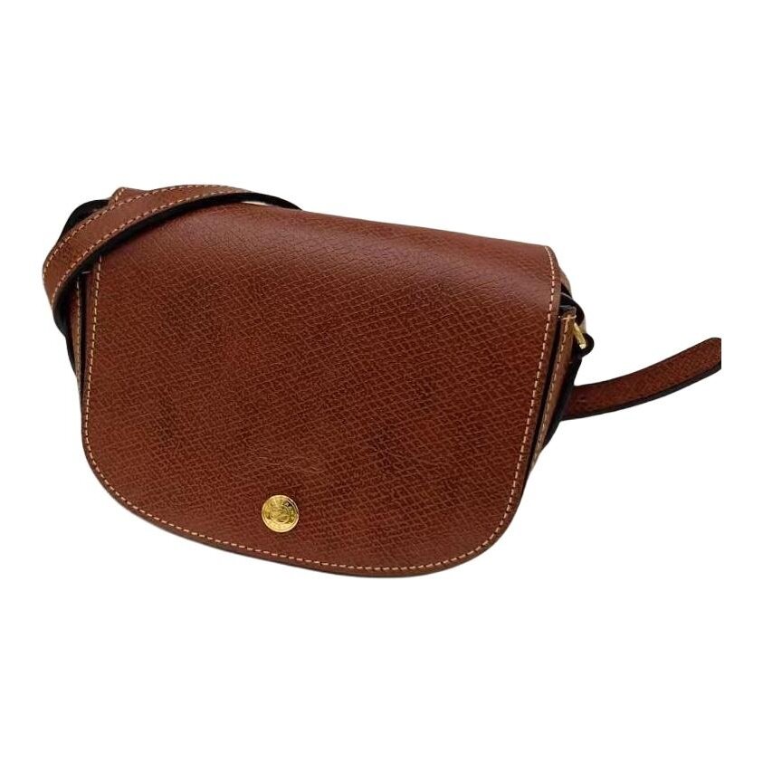 Сумка Longchamp, фактура матовая, коричневый — фото 1