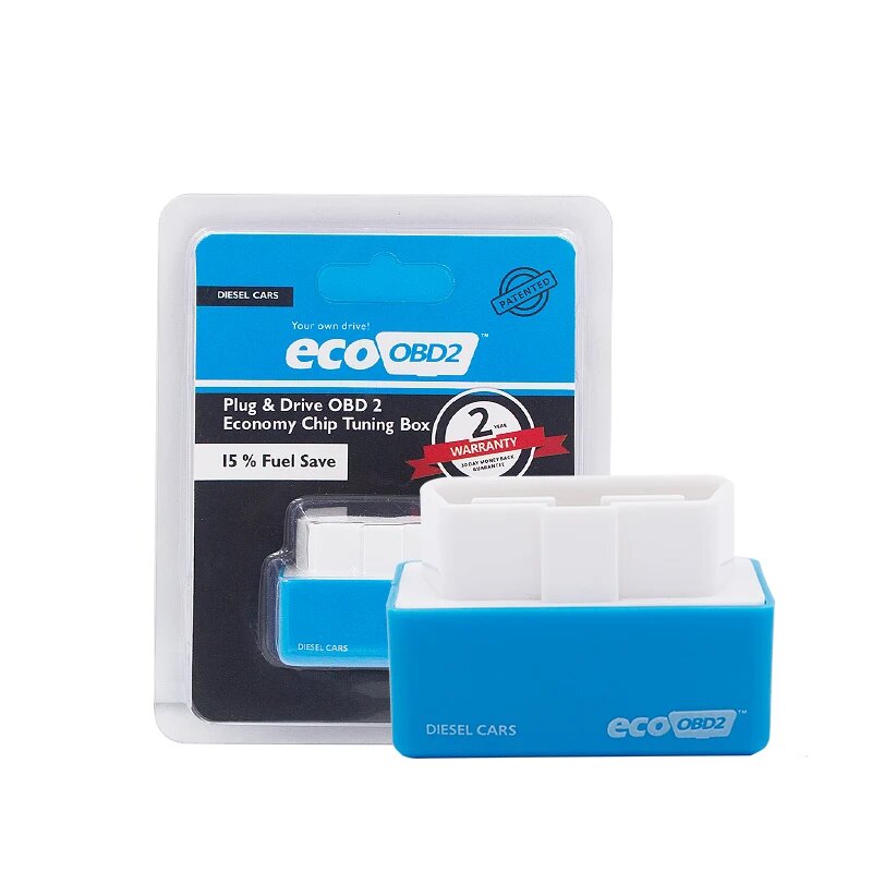 ECO OBD2 Чип Экономии Топлива для Дизельных Автомобилей, Blue 2pcb