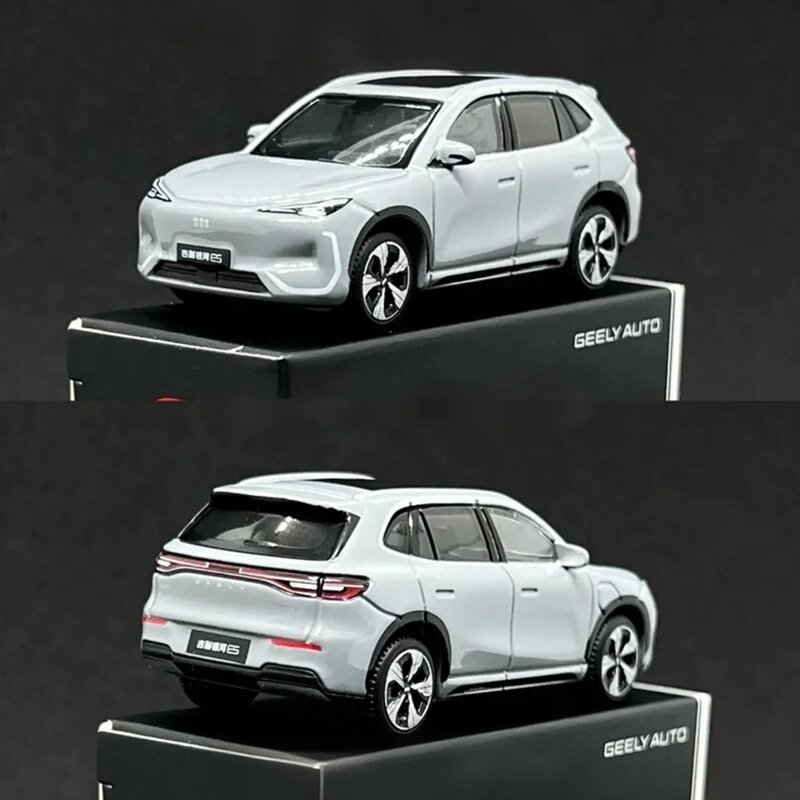 Bburago 1:64 Geely EX5, серый