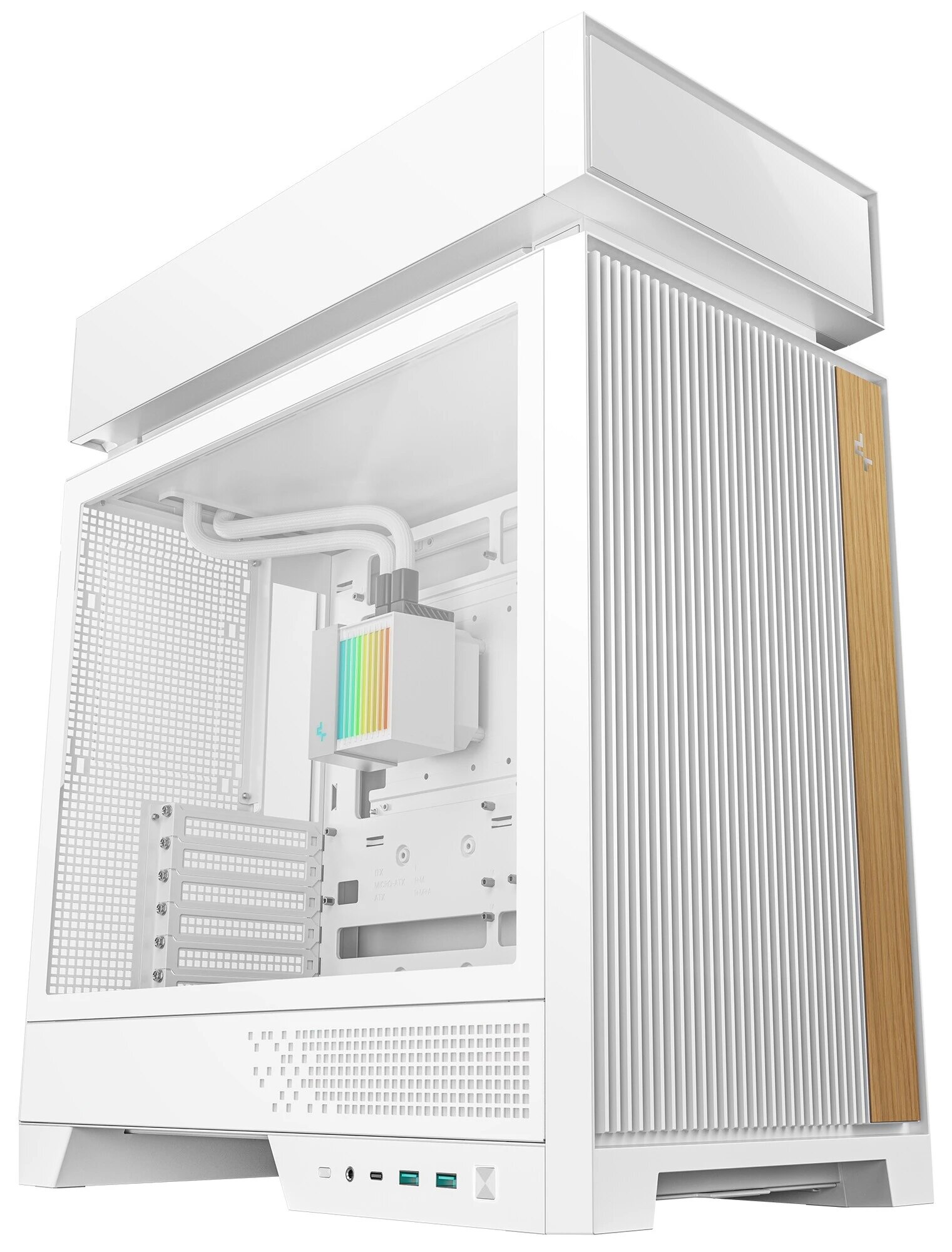 Корпус Midi-Tower DeepCool CL6600 WH ARGB White (R-CL6600-WHNNA0-G)