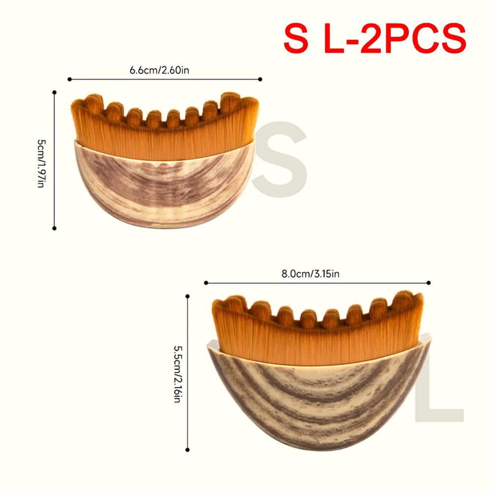 Лимфатическая щетка для лица S L-2PCS