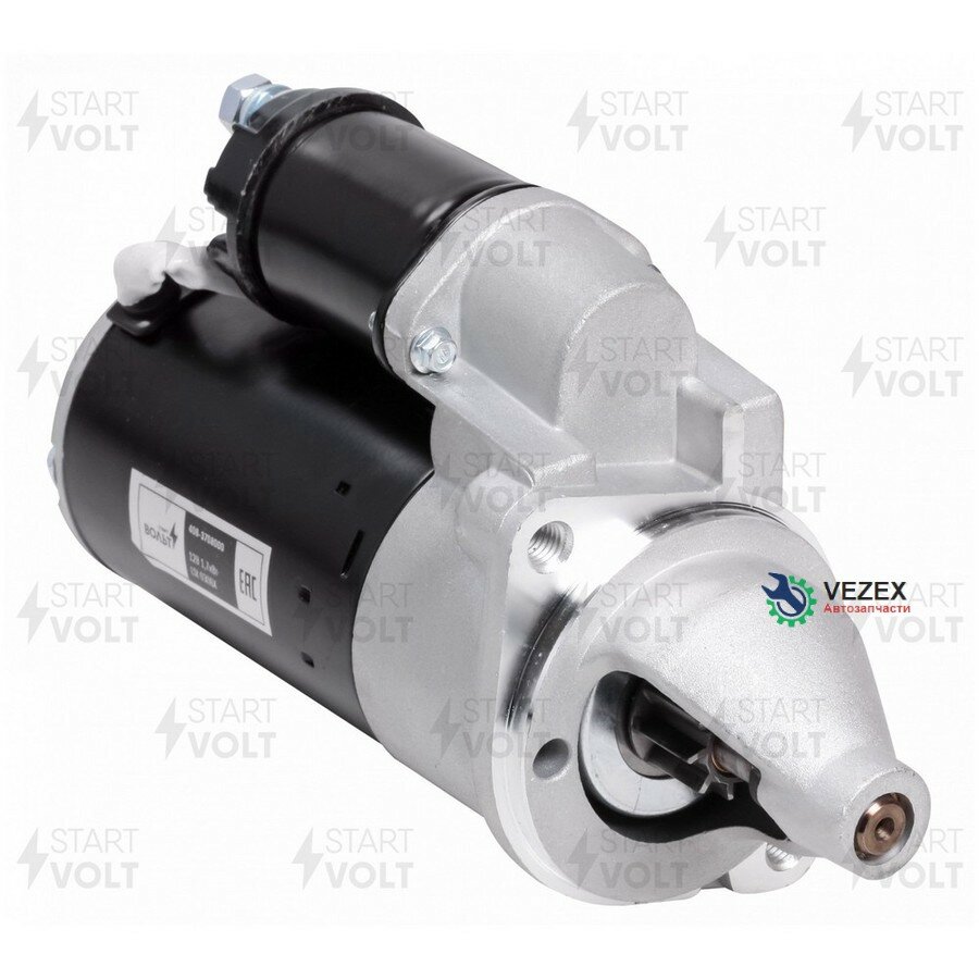 STARTVOLT LST0306X стартер! 12V, 1.7кВт\ GAZ Volga/GAZelle, UAZ Hunter/Patriot 2.3i-2.7i 97>