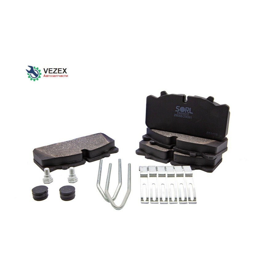 SORL HM4605+AK001 Колодки тормозные дисковые