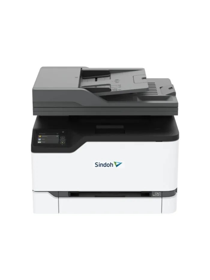 МФУ лазерное цветное Sindoh C300, A4, 24 стр/мин, 2400x600 dpi, CPU 1ГГц, 2 Ядра, 1 Гб RAM, Ethernet, USB, Wi-Fi