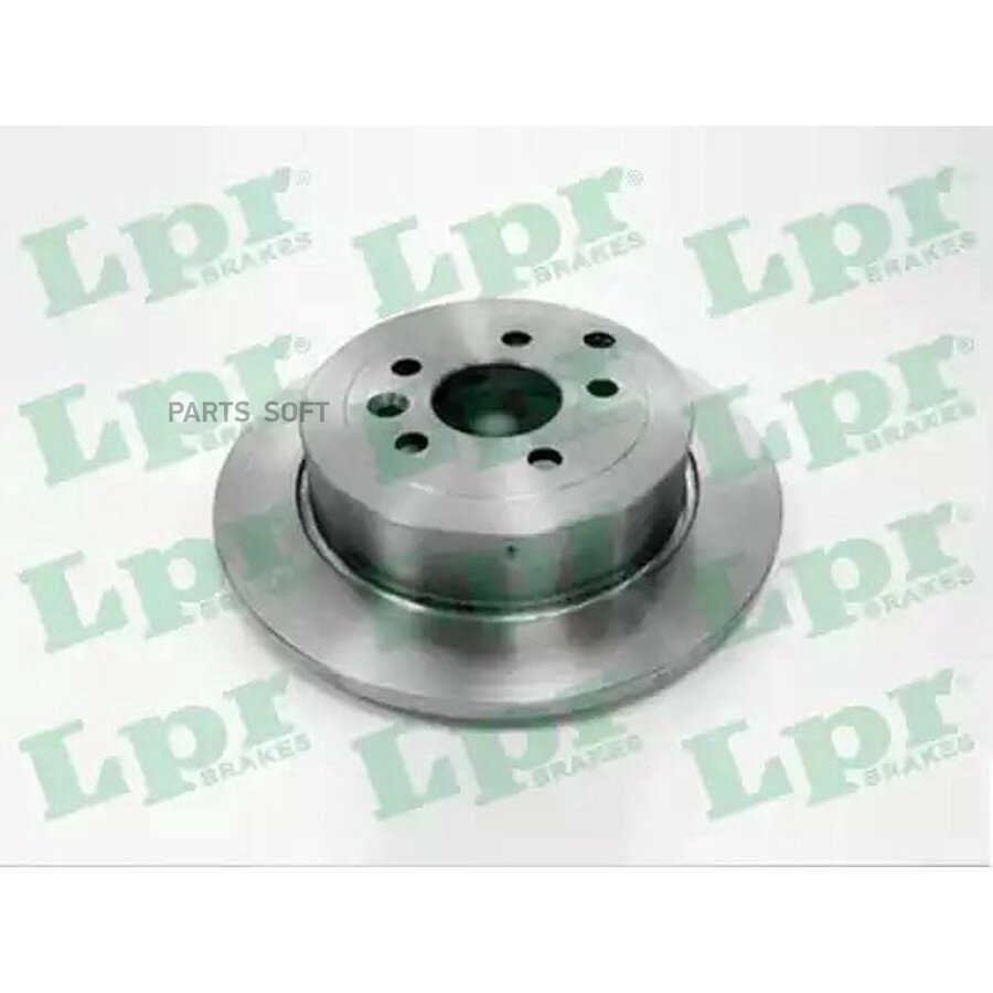 Диск тормозной LAND ROVER FREELANDER 2.2SD/TD 06- задний D 302мм. LPR A4009P