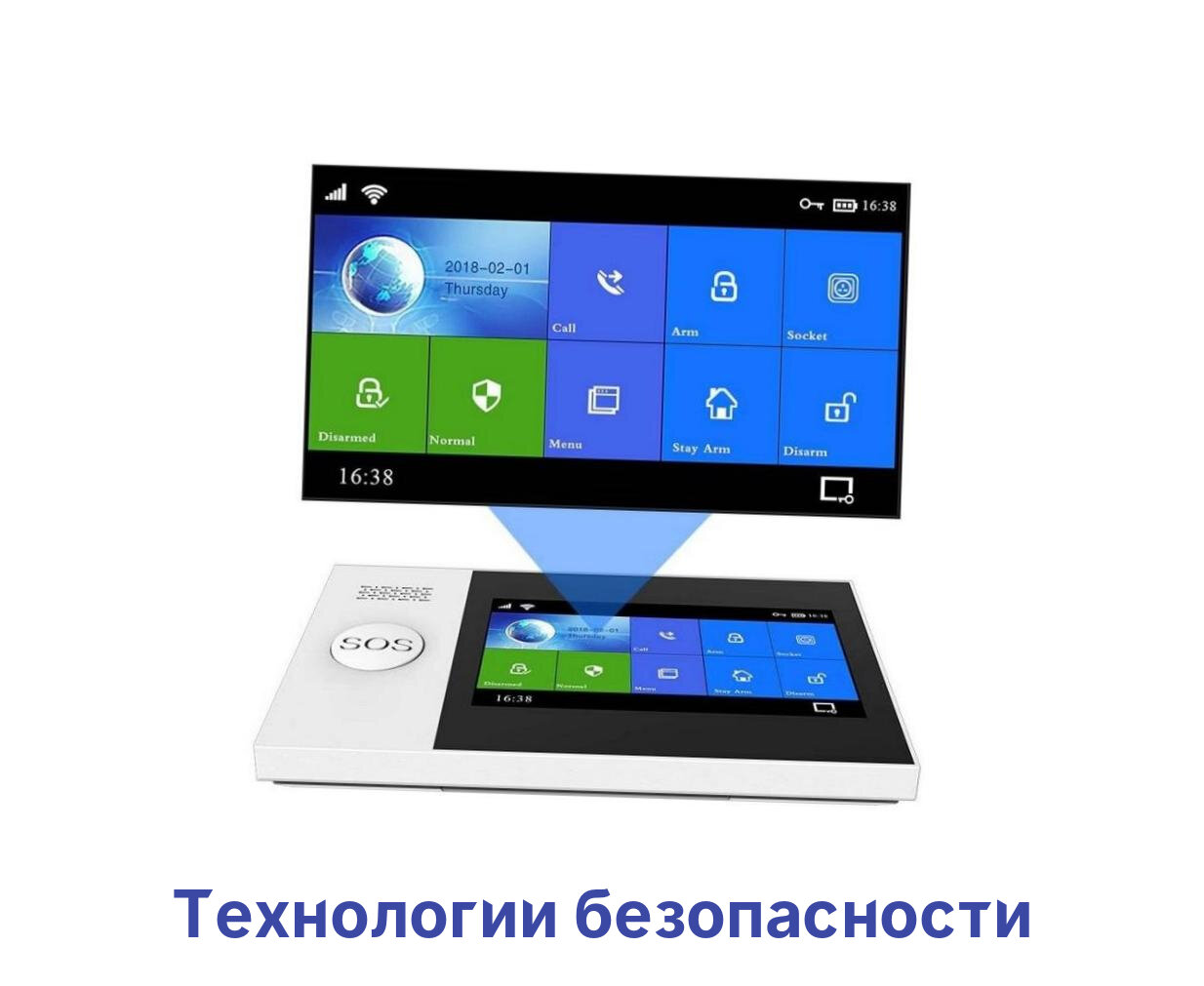 GSM Wi-Fi сигнализация для дачи с видеокамерой - Strazh Sensor-GSM и HD-ком 266-ASW5-8GS (Y11244MOK) для загородного дома, гаража, квартиры