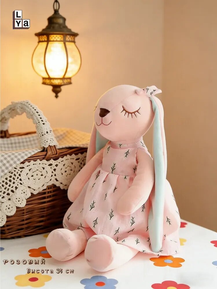 Кукла-зайчик плюшевые игрушки, успокаивающие куклы 35cm