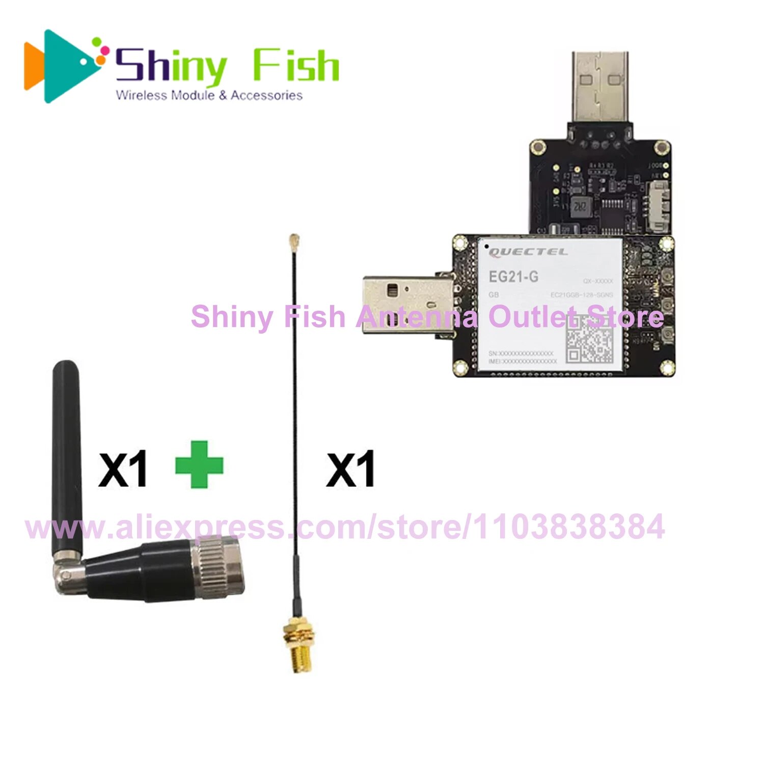 Quectel EG21-G LTE USB-модуль, Цвет: EG21-G — фото 1