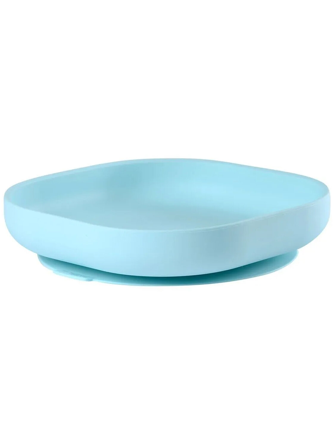 Тарелка Beaba из силикона SILICONE SUCTION PLATE BLUE 913430