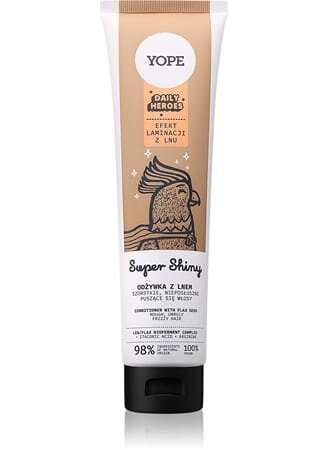 Бальзам для волос Yope Daily Heroes Super Shiny, 170 мл