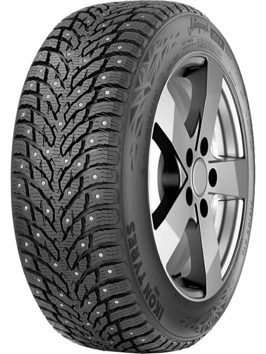 Шины зимние R18 225 55 102 T автомобильная зимняя резина IKON TYRES модель Autograph Ice 9 SUV