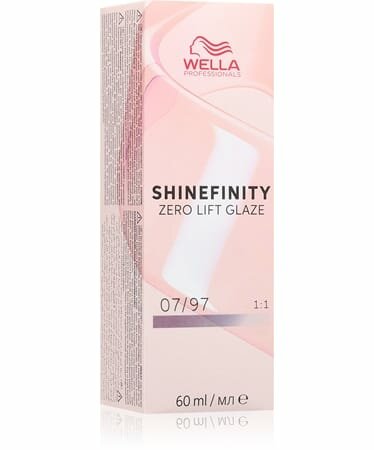 Краска для волос Wella Professionals Shinefinity Zero Lift Glaze, оттенок 07/97, 60 мл