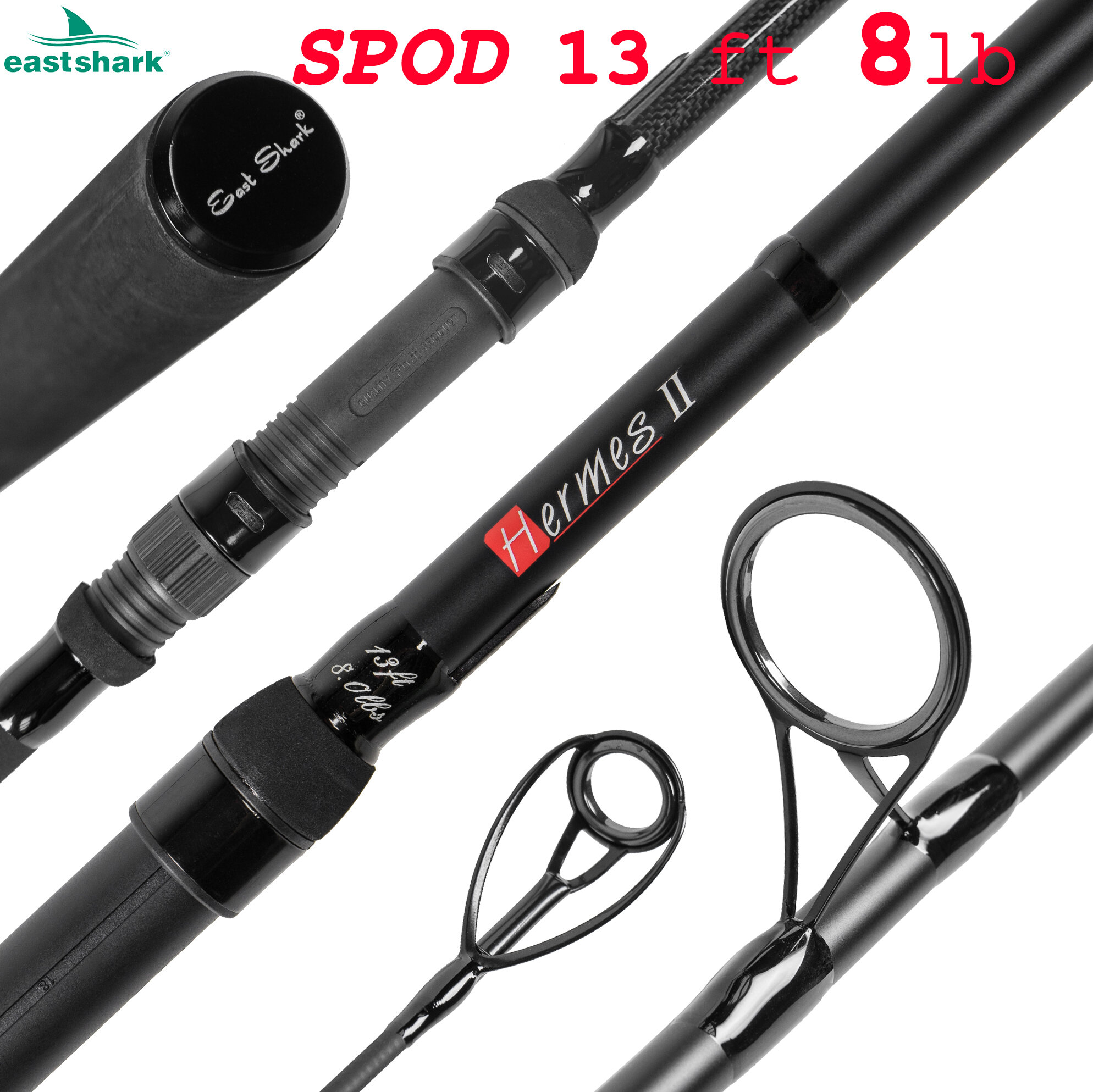 Удилище карповое EastShark Hermes 2 SPOD 8 lb 3.9 м.