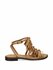 Босоножки ASH Panic fringed studded sandals, размер 40, разноцветный