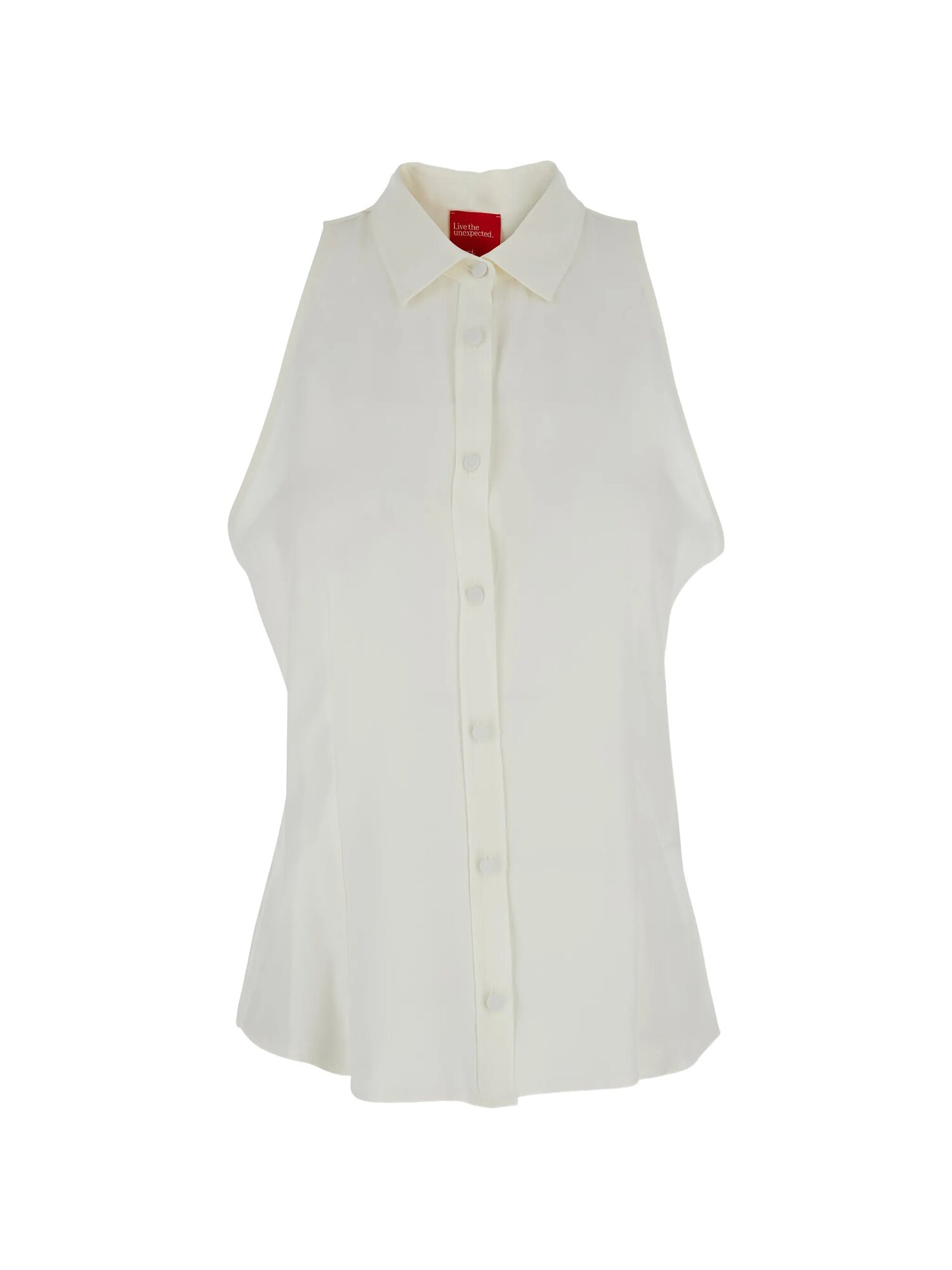 Рубашка Sleeveless button-up shirt