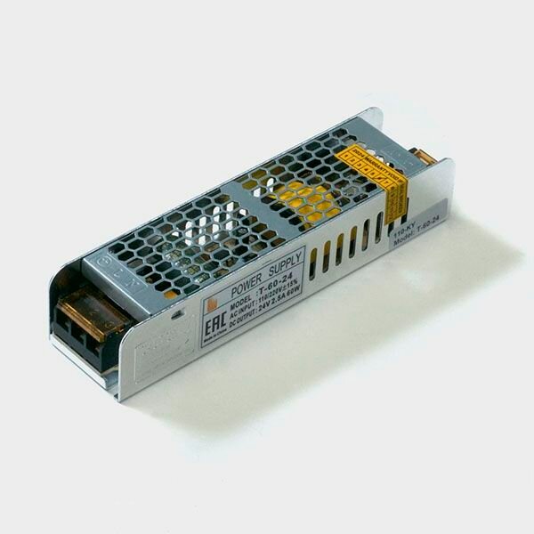 Блок питания (AC-DC) 24V 60W 00-00001385 T-60-24 кожух