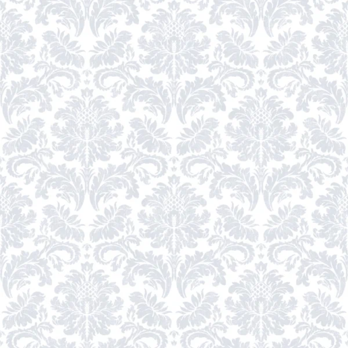 Обои Aura Jardin Chic G67279; 0,53х10,05 м. , флизелин , серый/белый