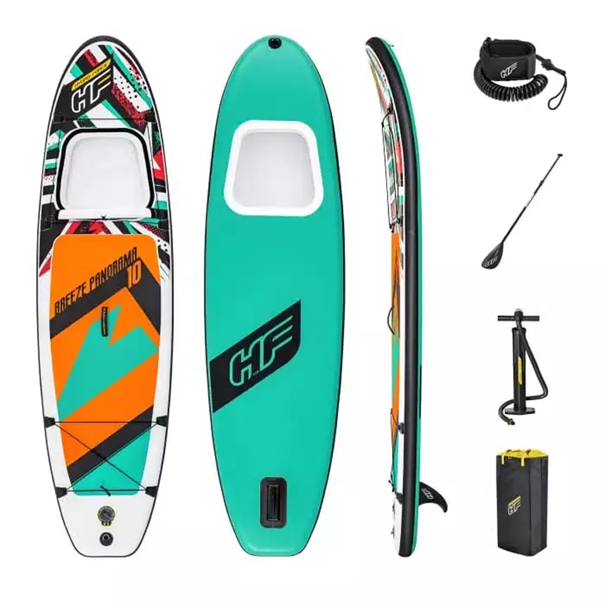 SUP-доска для плавания Breeze Panorama, 305*84*12 см + 4 аксессуара, до 110 кг Bestway (65377)