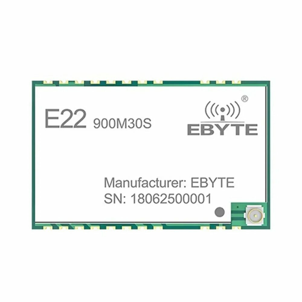 Модуль LoRa SX1262 32 МГц 30 дБм 12 км