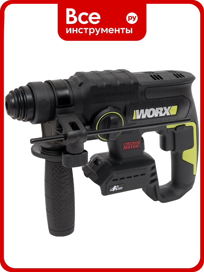 Аккумуляторный перфоратор WORX Professional WU387.9